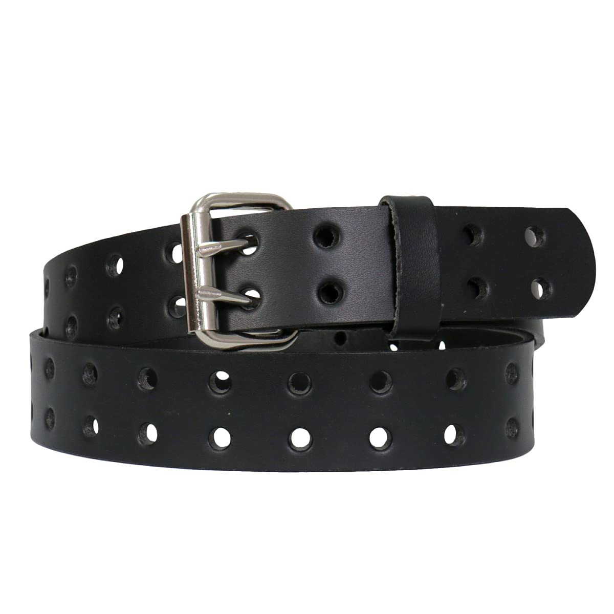 Hot Leathers BLA1125 Heavy Leather Double Hole Belt - 46