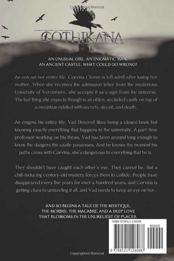 Gothikana: A Dark Academia Gothic Romance