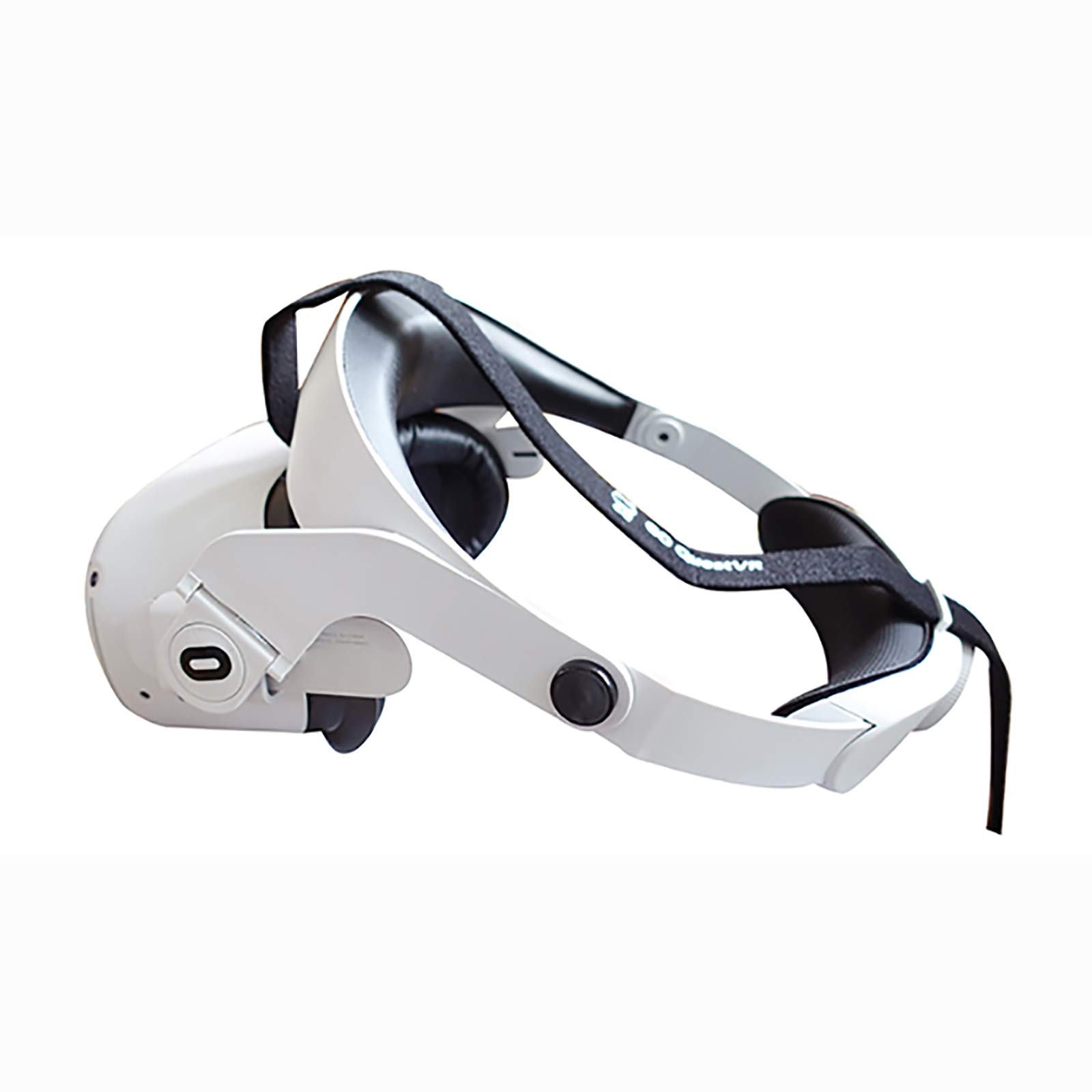 HUAYUWA Virtual Reality Relieve Pressure Head Strap with Headphones Headset Fit for Oculus Quest 2 VR Glasses Accessories