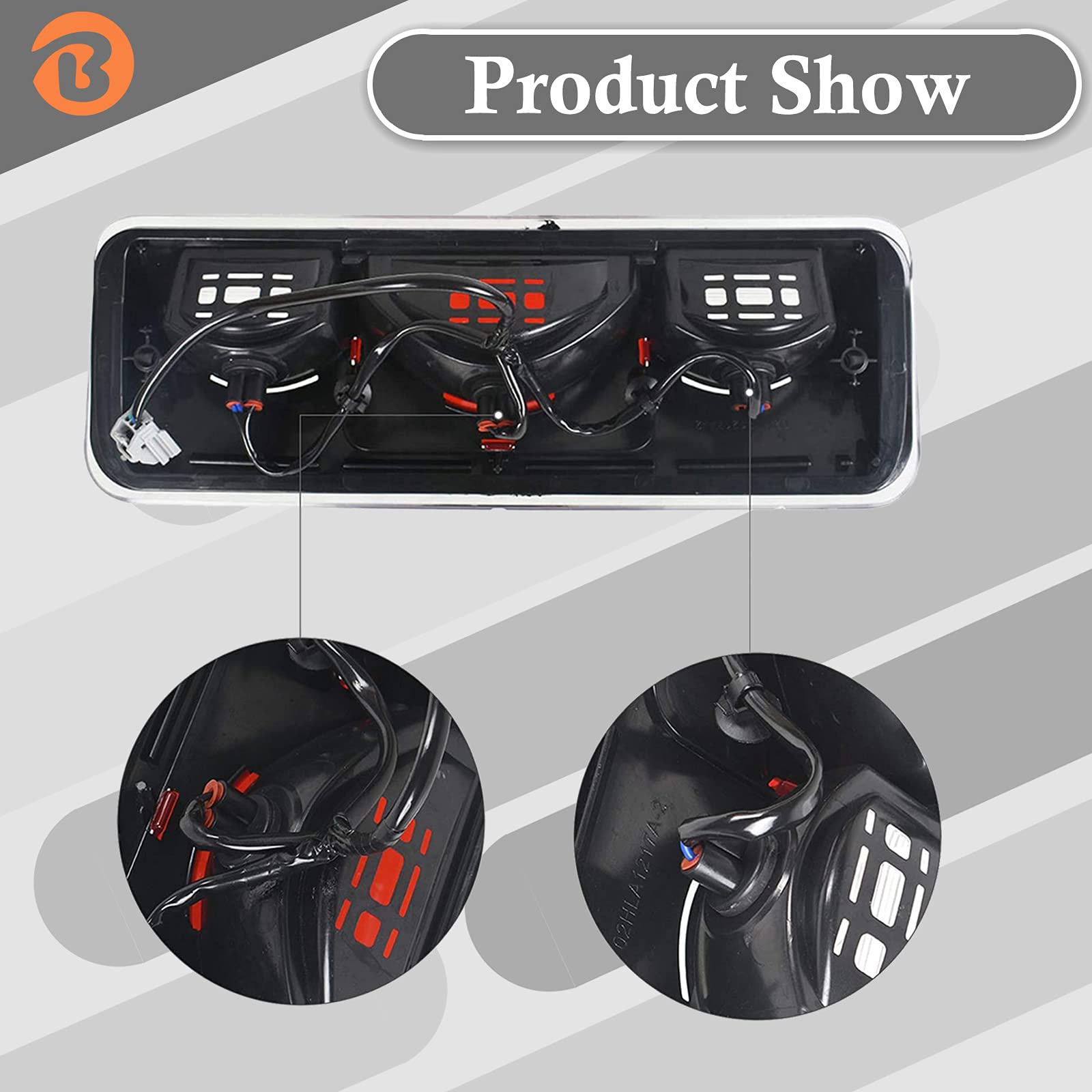 923-237 LED Third Brake Light Hight Mount Stop Lamp Fits for Explorer Sport Trac 2007-2010 F150 2004-2008 Lincoln Mark LT 2006-2008 Replace# 7L3Z13A613B