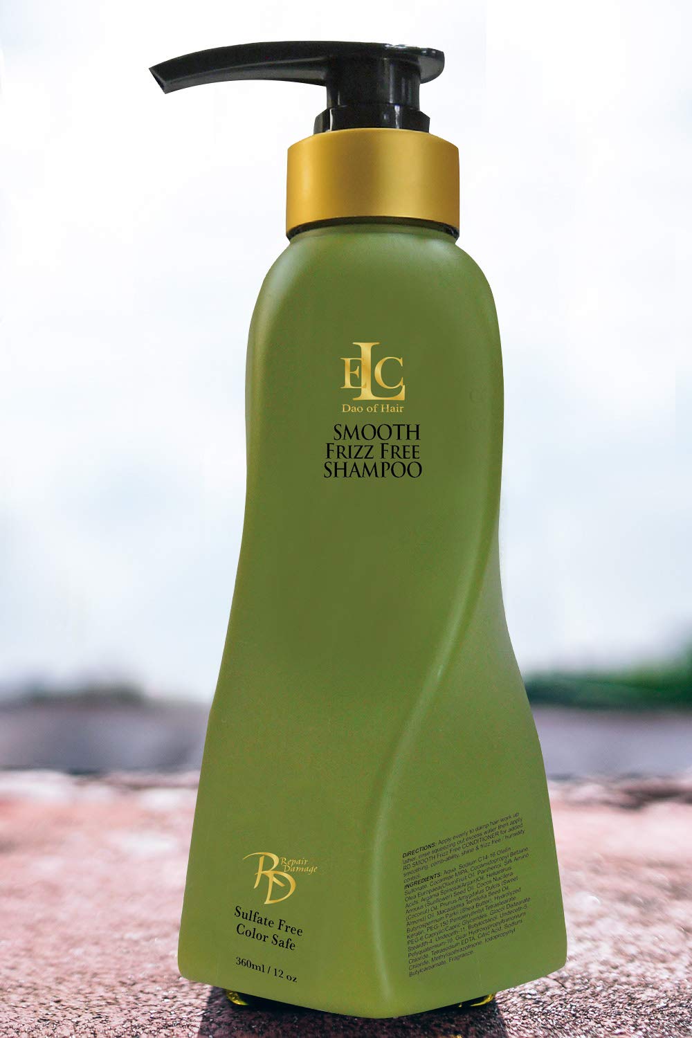 ELC Dao of Hair RD Repair Damage Smooth Frizz Free Shampoo 34 oz - Sulfate Free, Color Safe
