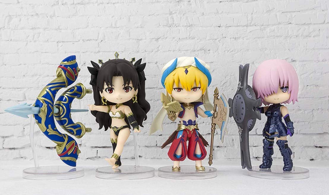 Figuarts Mini Fate/Grand Order Absolute Demonic Battlefront Babylonia Gilgamesh,Ishtar, MashKyrielight Set of 3