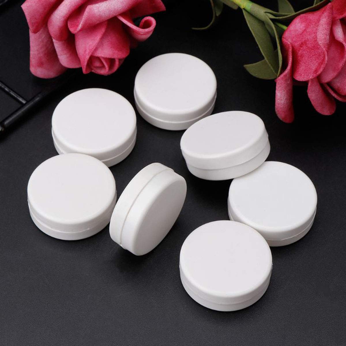 Iceyon 40pcs Rattles Noise Maker Insert Rattle Toy Rattle Box Repair Fix for Baby Pet Dog, 18222527Mm, WhiteTransparent