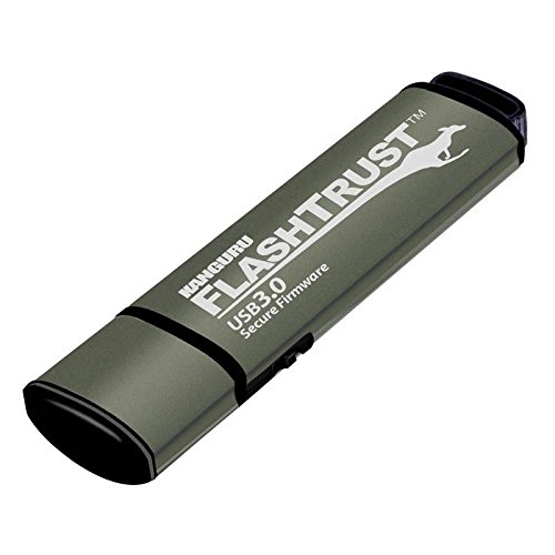 Kanguru FlashTrust USB3.0 Flash Drive with Digitally Signed Secure Firmware - 16 GB SuperSpeed USB3.0 Flash Drive with Secure Firmware, Physical Write Protect Switch, TAA Compliant - WP-KFT3-16G