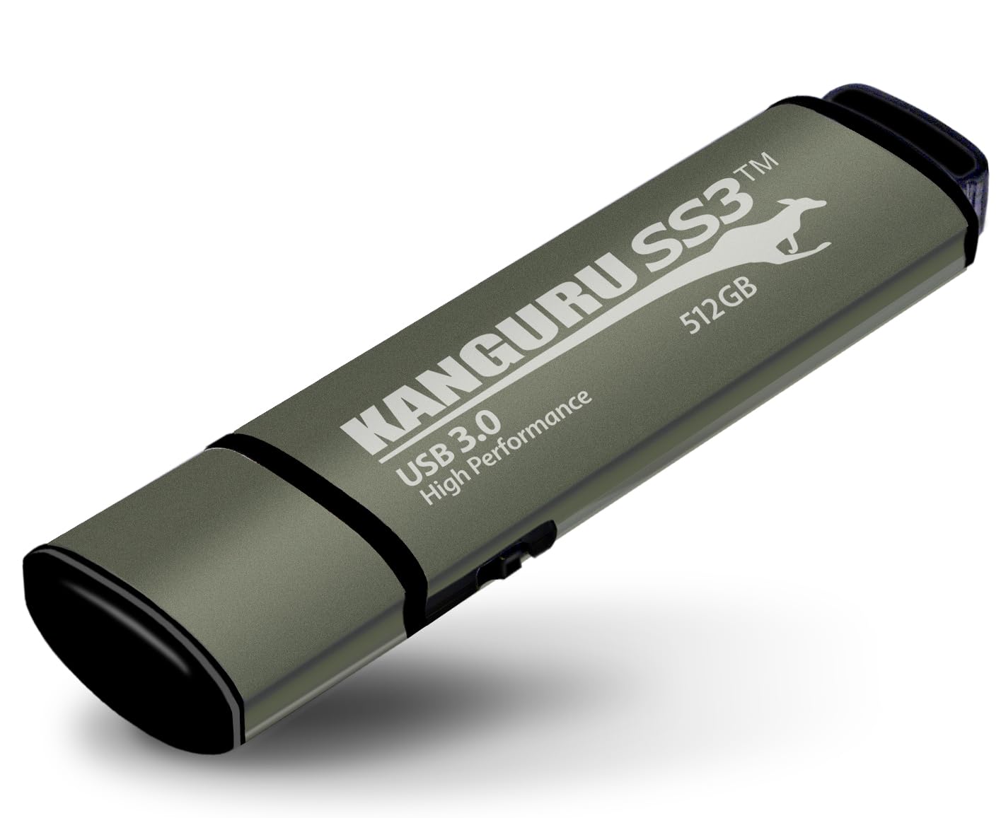Kanguru SS3 – 32GB USB Flash Drive - Physical Write Protect Switch – SuperSpeed USB 3.0 - Portable
