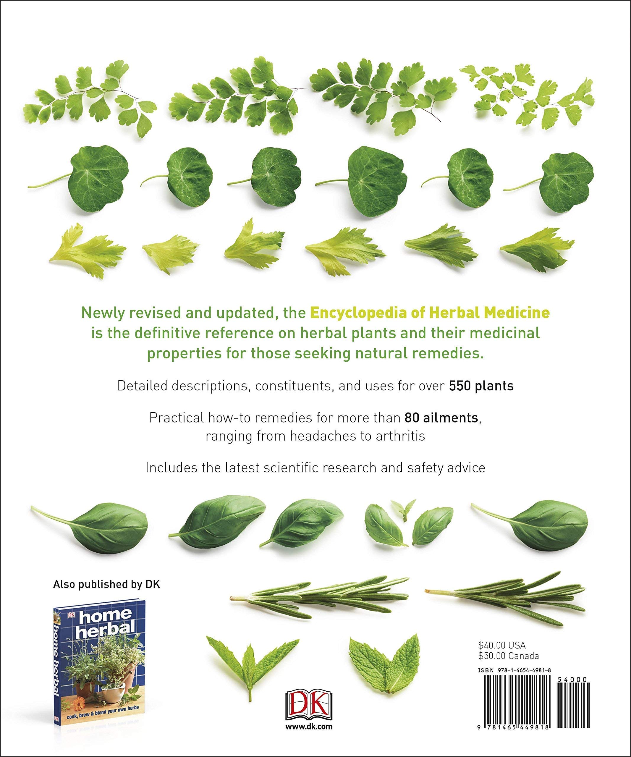 Encyclopedia of Herbal Medicine: 550 Herbs and Remedies for Common Ailments