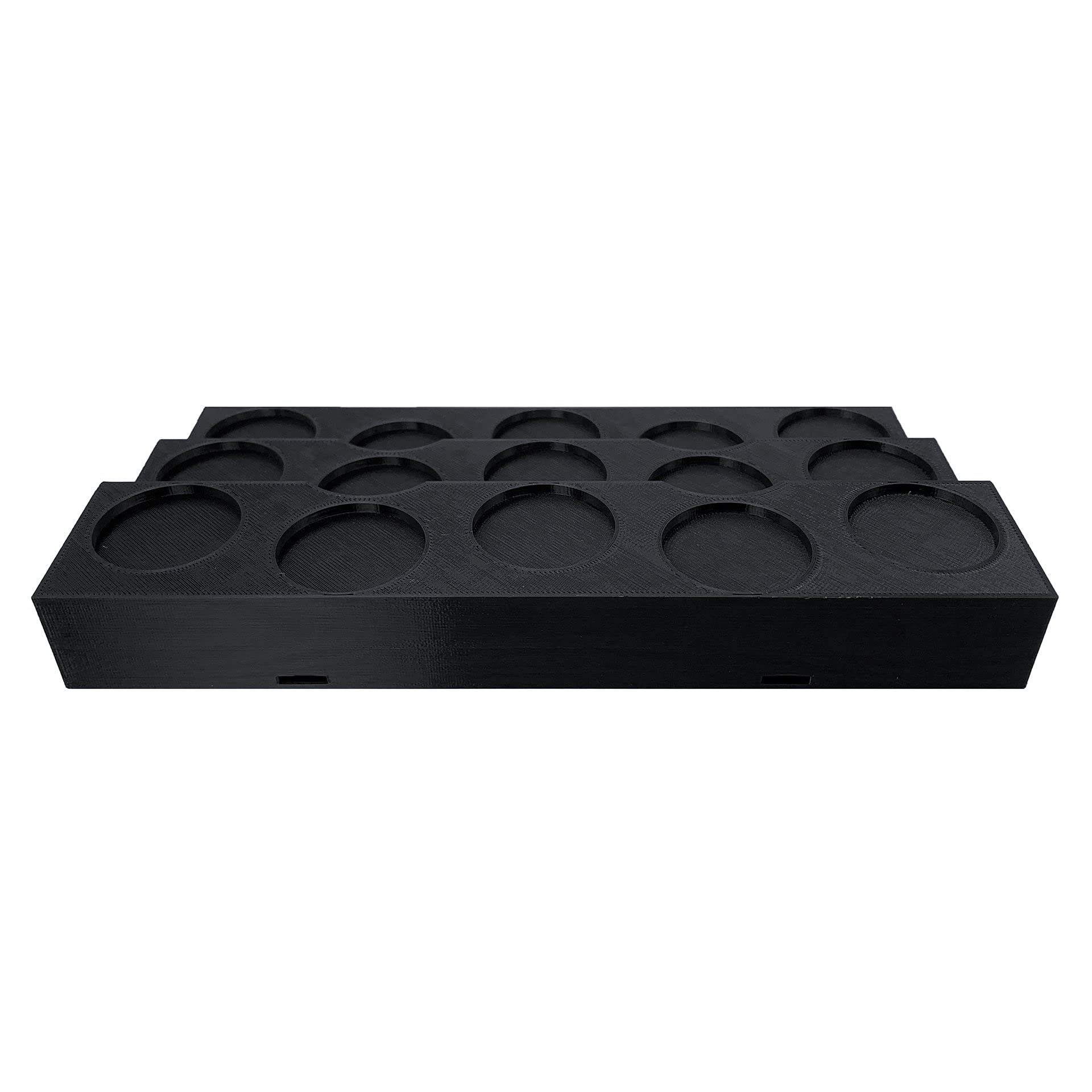 EnderToys 3-Tier Miniature Stand (32mm), 3D Printed Tabletop RPG and Wargame Miniature Display Shelf