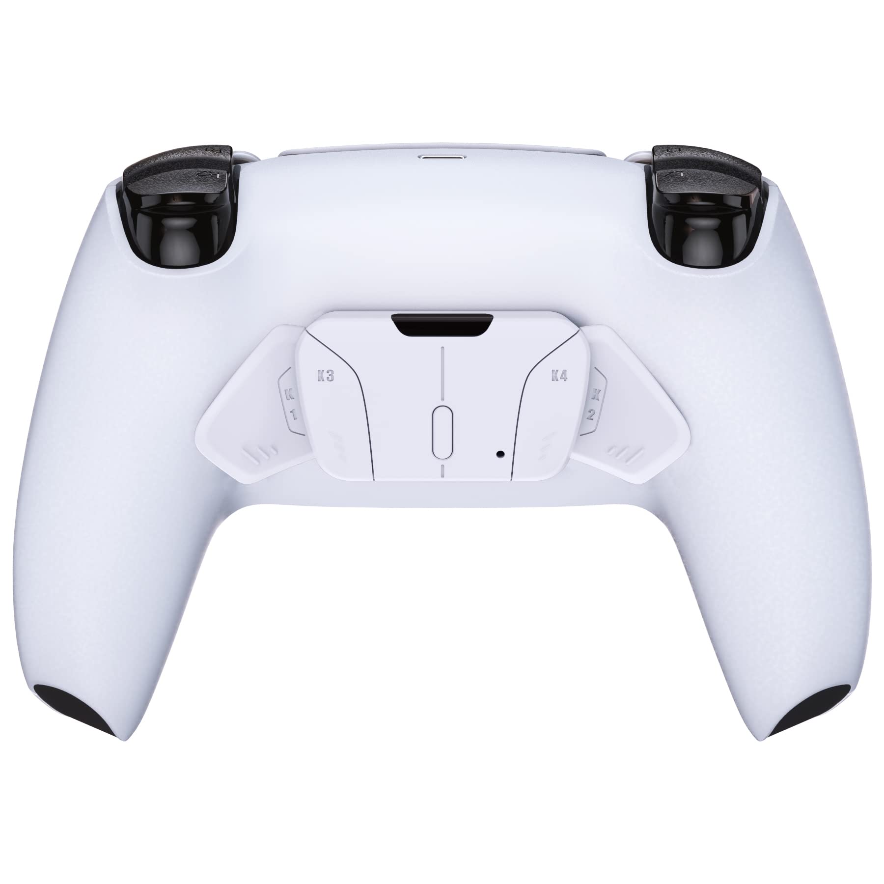 Turn RISE to RISE4 Kit – Redesigned Solid White K1 K2 K3 K4 Back Buttons Housing & Remap PCB Board for PS5 Controller eXtremeRate RISE & RISE4 Remap kit - Controller & Other Accessories NOT Included