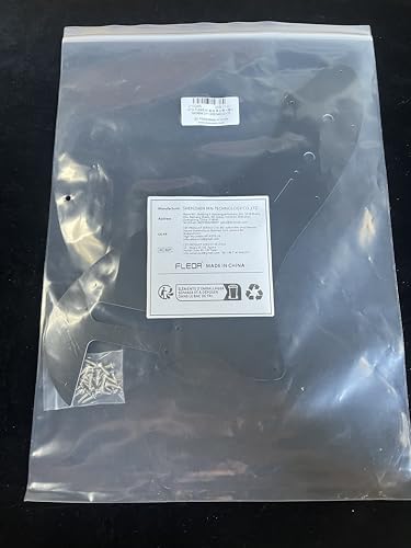 FLEOR 3ply Black TL Pickguard Guitar Pick Guard Plate with Screws Fit 69 TL Thinline Re-issue Guitar Part