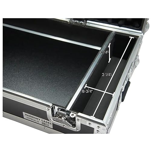 Harmony Audio Cases HCPEDAL32 Custom Hard ATA Flight 32" Guitar Pedal Compatible with Case