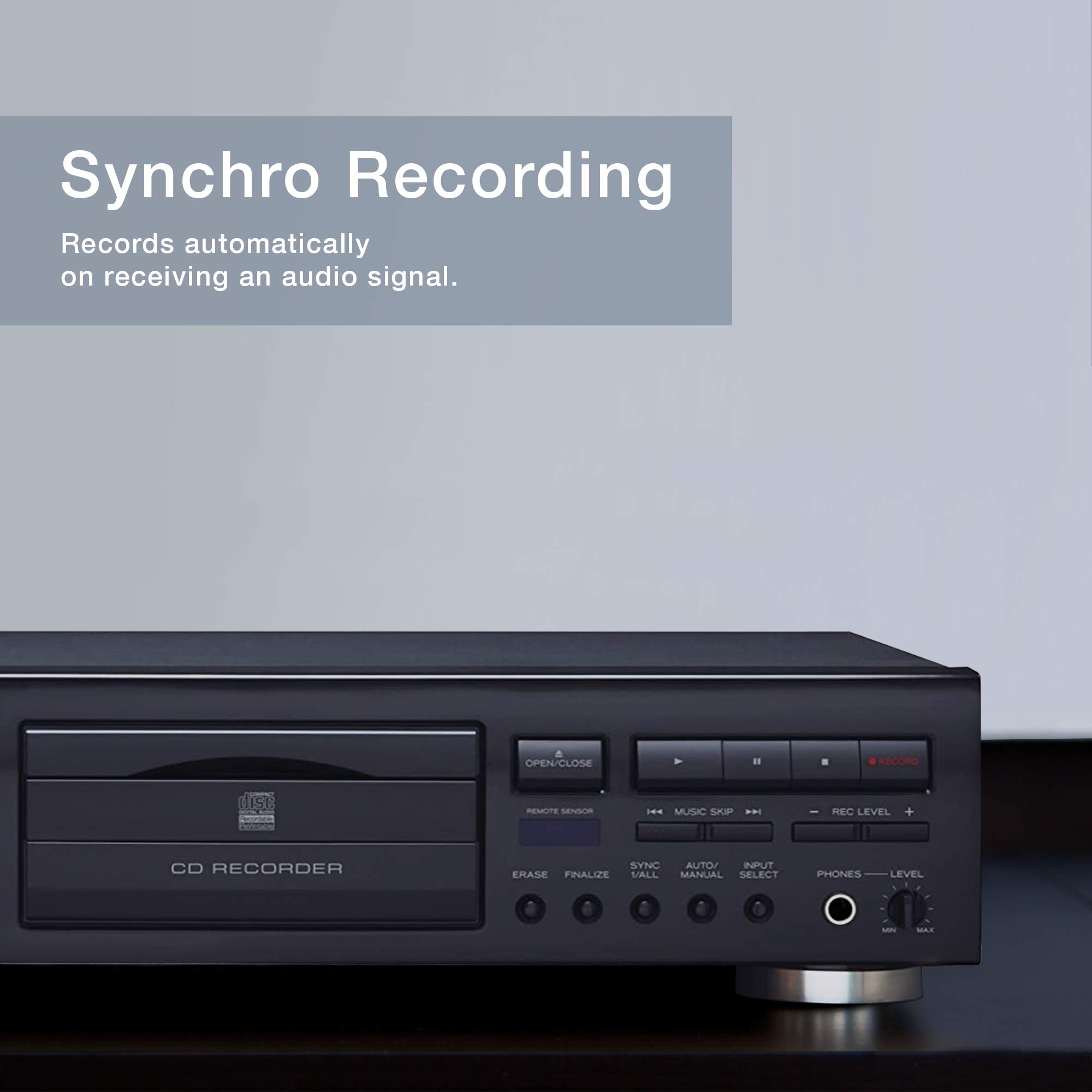Teac CD-RW890MK2-B Home Audio CD Recorder - Black