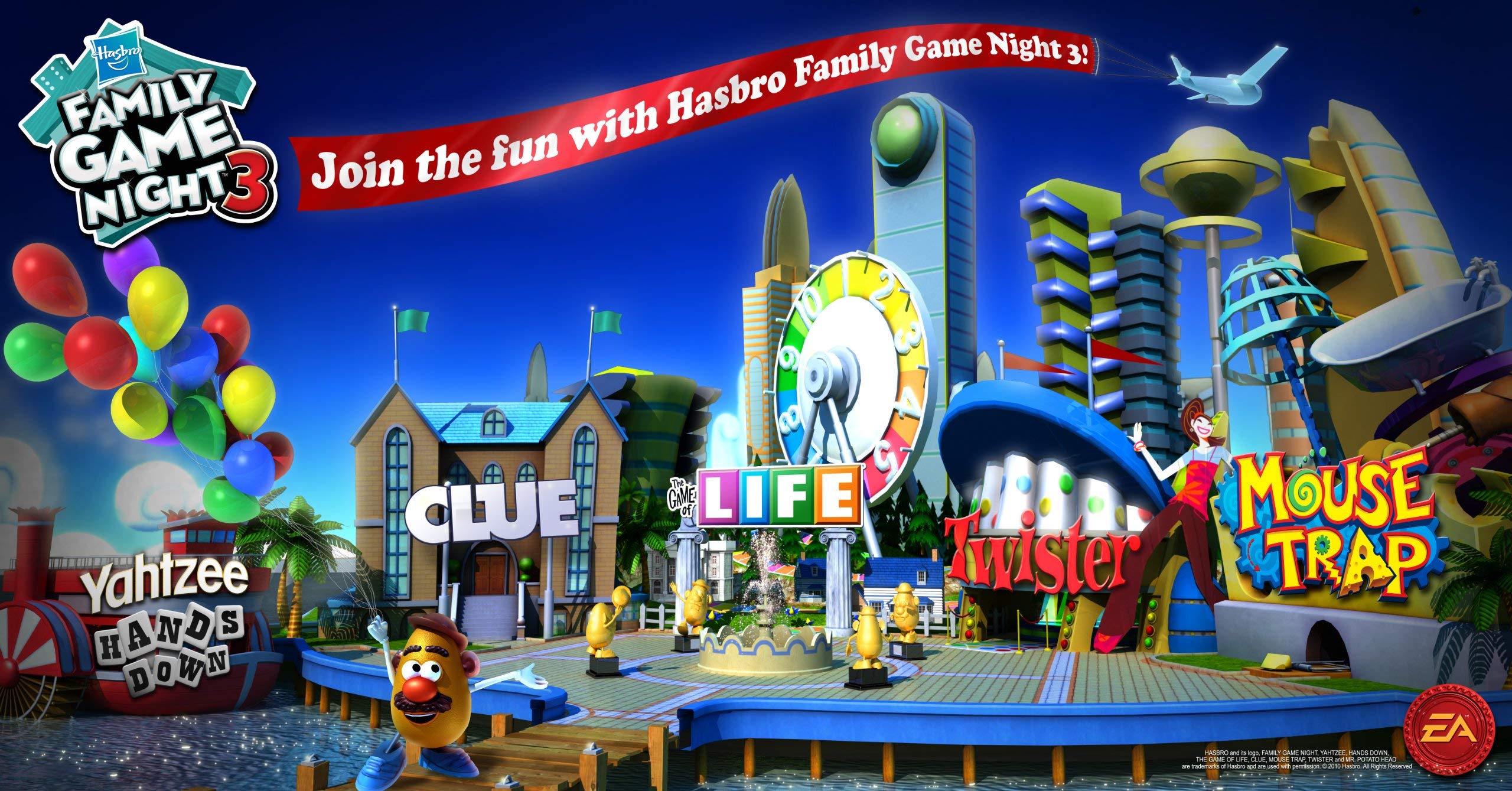 Hasbro Family Game Night 3 - Xbox 360 (Renewed)