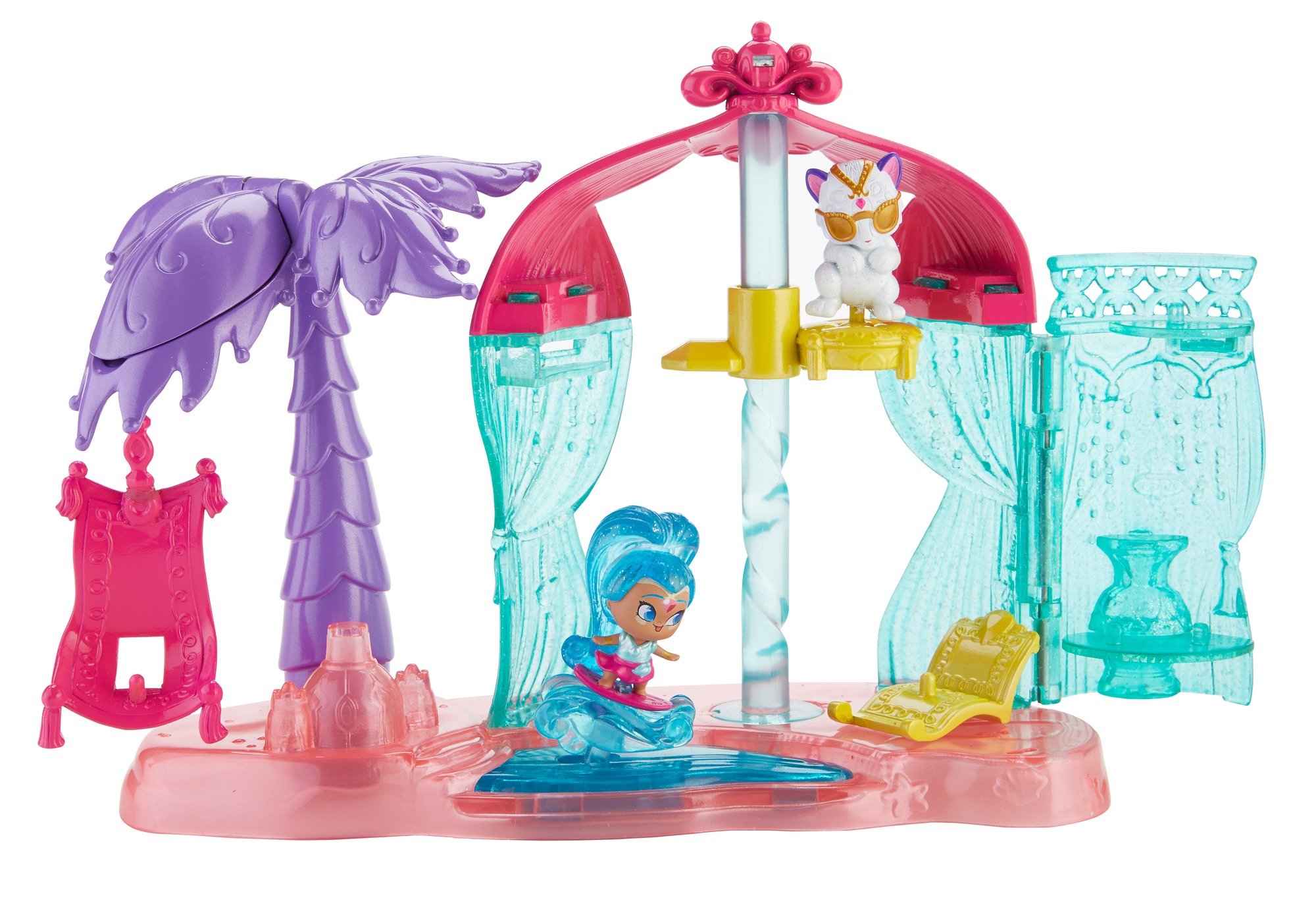 Fisher-Price Nickelodeon Shimmer & Shine, Teenie Genies, Genie Beach Playset