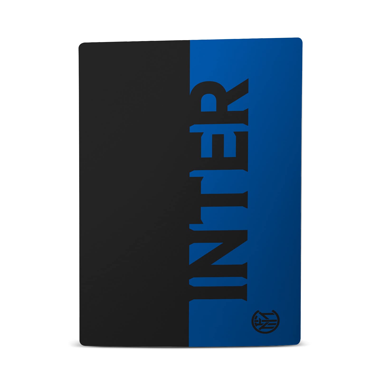 Head Case Designs Officially Licensed Inter Milan Blue and Black Full Logo Vinyl Faceplate Sticker Gaming Skin Decal Cover Compatible With Sony PlayStation 5 PS5 Disc Edition Console