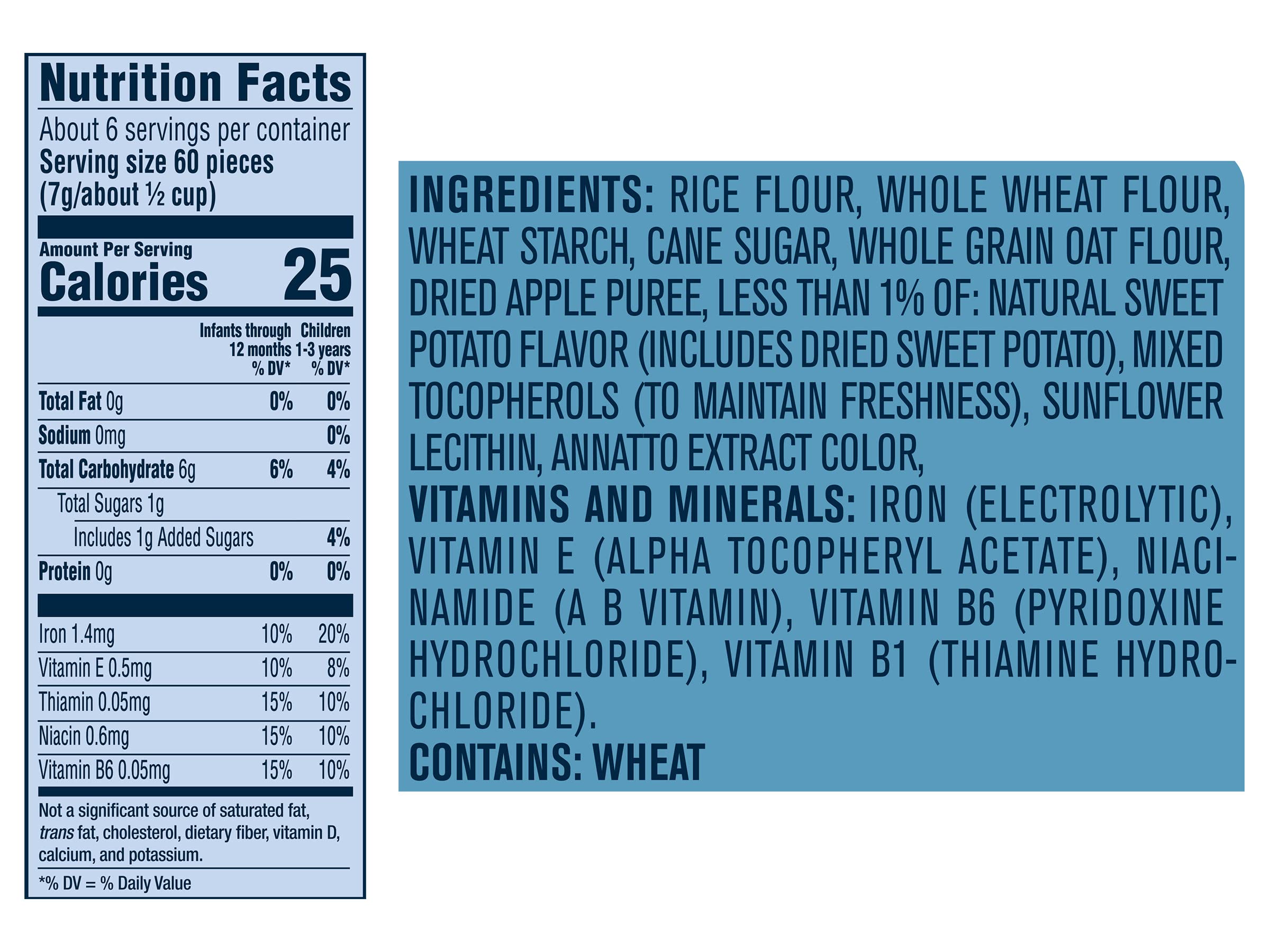 Gerber Graduates Puffs Cereal Snack, Sweet Potato, 1.48 Ounce
