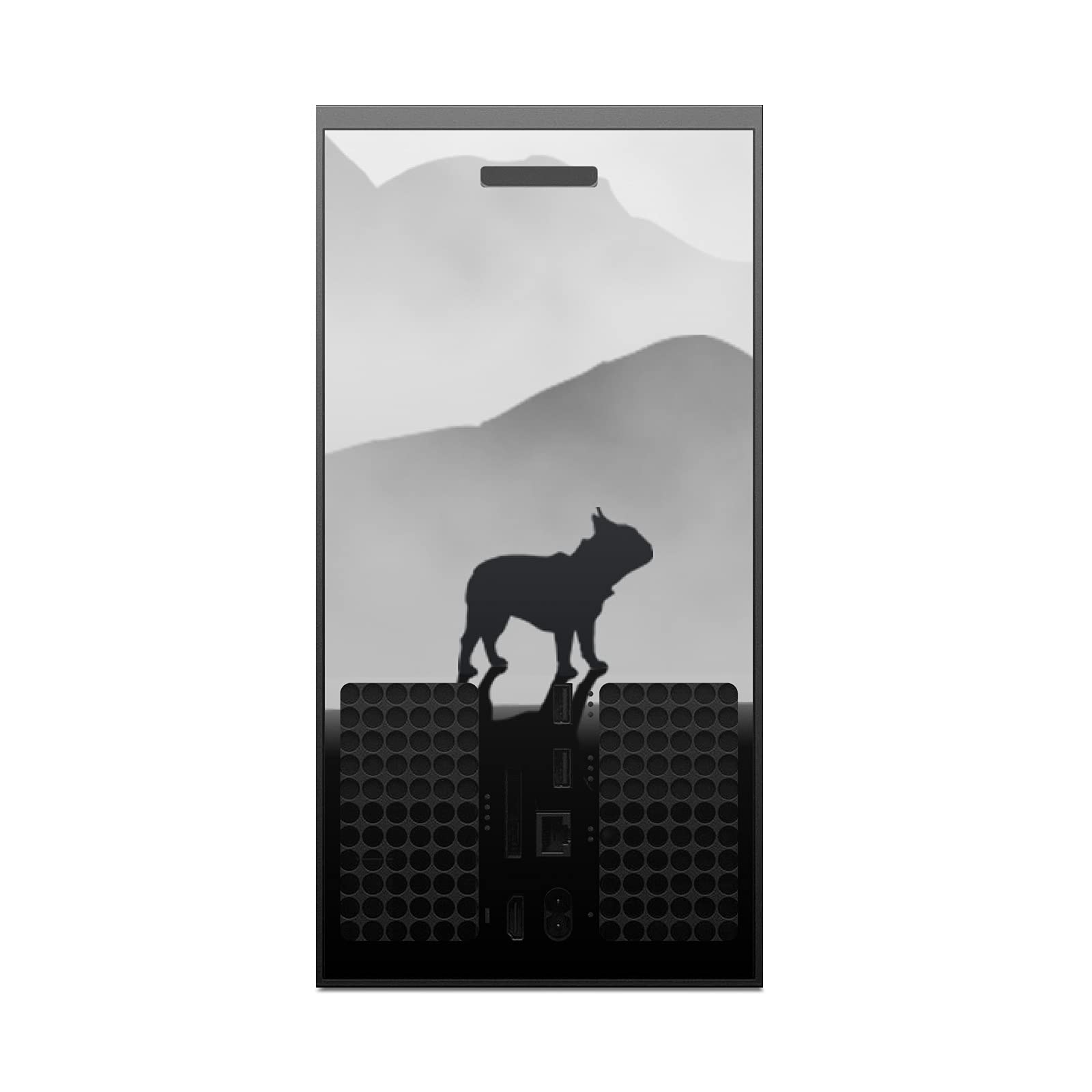 Head Case Designs Officially Licensed Klaudia Senator Free French Bulldog Vinyl Sticker Gaming Skin Decal Cover Compatible With Xbox Series X Console and Controller Bundle