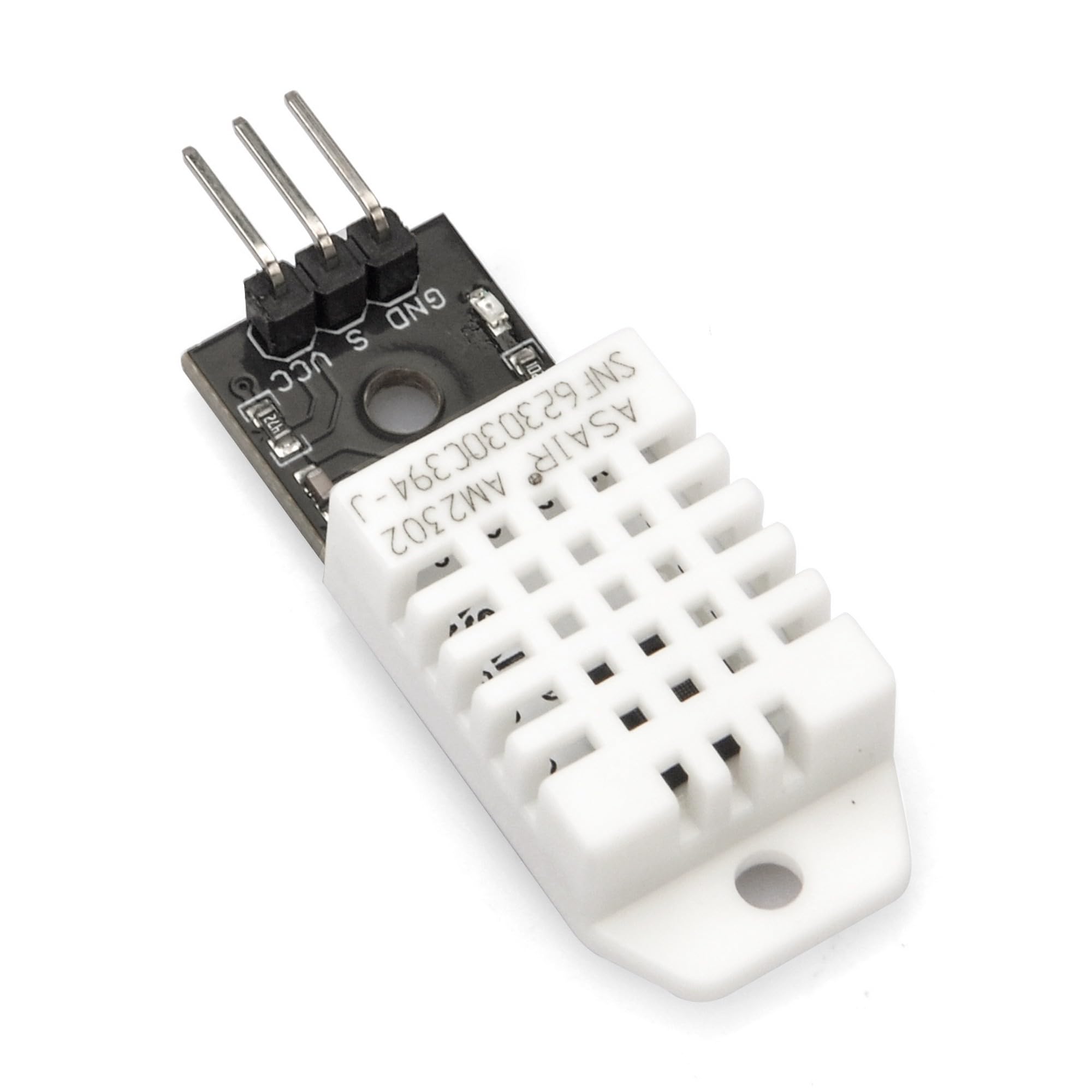 Gowoops 2pcs DHT22/AM2302 Digital Humidity and Temperature Sensor Module for Arduino Raspberry Pi, Temp Humidity Gauge Monitor Electronic Practice DIY Replace SHT11 SHT15
