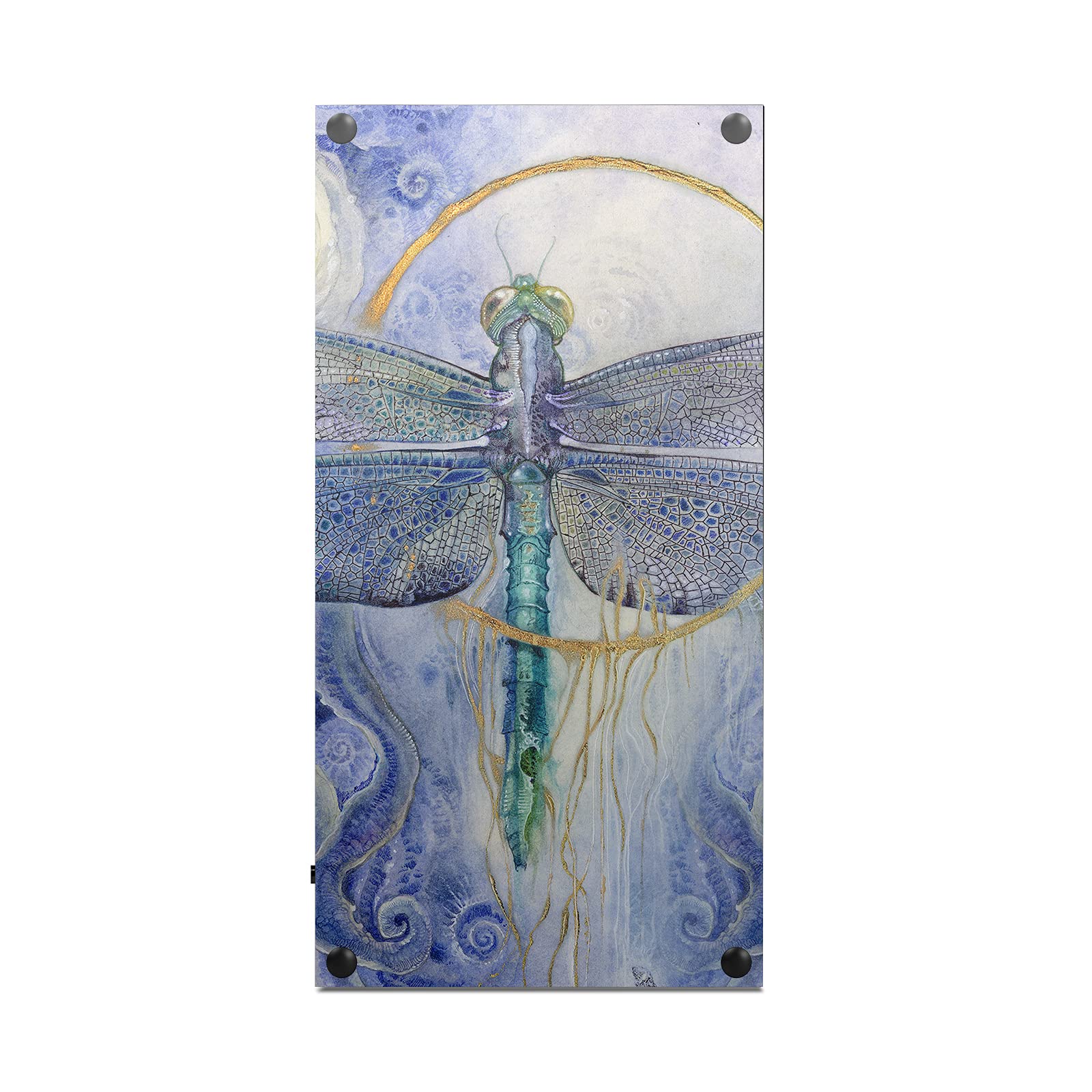 Head Case Designs Officially Licensed Stephanie Law Dragonfly Art Mix Vinyl Sticker Gaming Skin Decal Cover Compatible With Xbox Series X Console