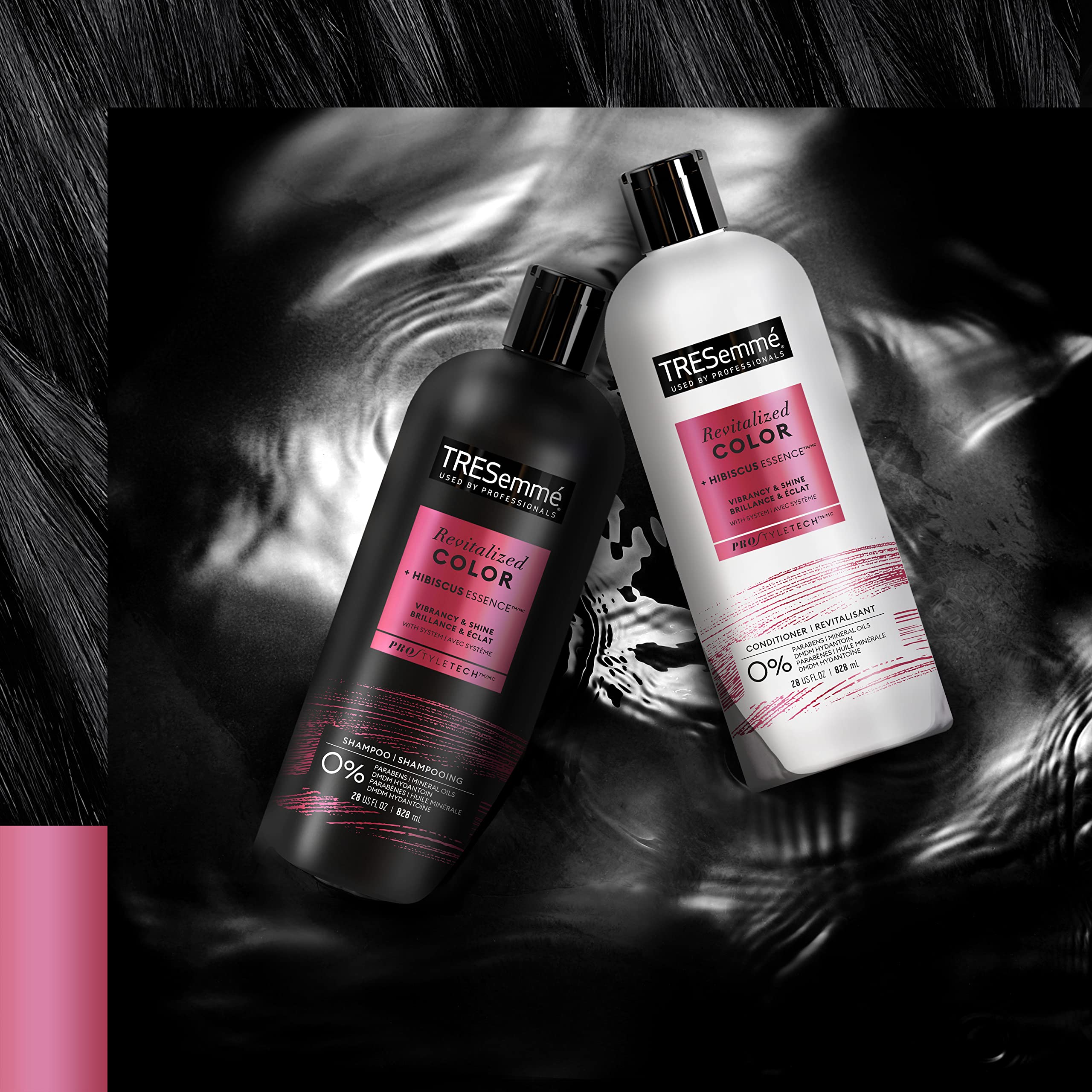 TRESemmé Vibrance & Shine Shampoo Revitalized Color for Color Treated Hair Formulated With Pro Style Technology 28 Fl Oz