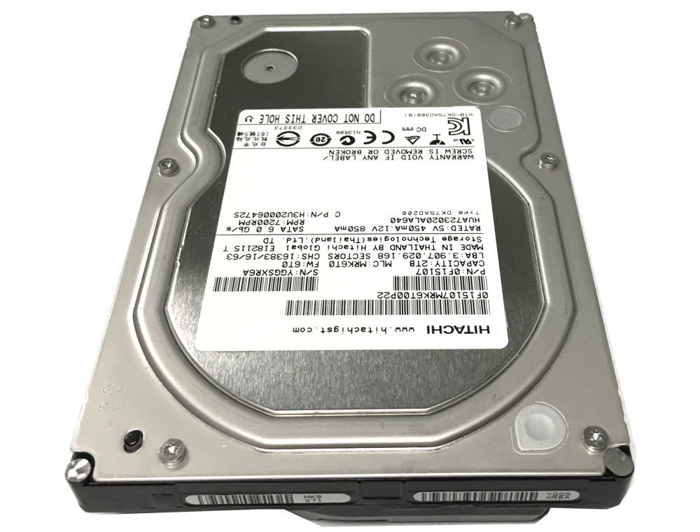 Hitachi Ultrastar HUA723020ALA640 2TB 64MB 7200RPM 3.5" SATA 6.0Gb/s Hard Drive