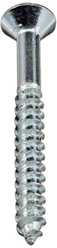 Hillman 40856 Zinc Flat-Head Phillips Wood Screws (#12 x 2"), 2 inches