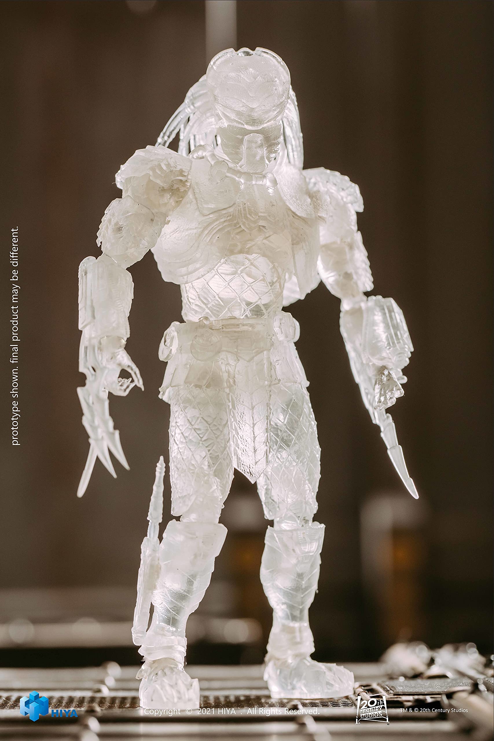 Hiya Toys Alien vs. Predator: Chopper Predator 1:18 Scale Action Figure, Multicolor