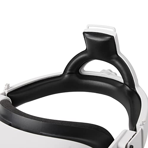 Adjustable Headband with Head Cushion Replacement Compatible for Oculus Quest 2 Enhance Support Reduce Pressure