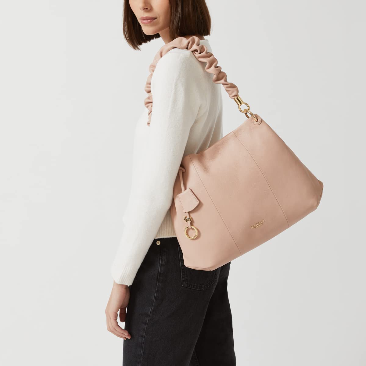 RADLEY London Cuba Street - Ruffle - Medium Ziptop Shoulder