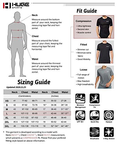 ADOREISM Men's UPF 50+ Sun Protection Long Sleeve Rash Guard Quick-Dry Fishing Hiking Shirts (Black,S)