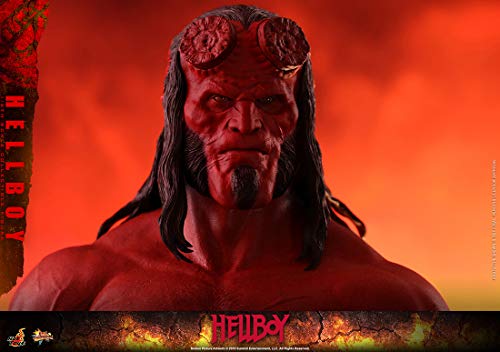 Hot Toys Hellboy 1/6 Sixth Scale Movie Masterpiece Series MMS527 - Hell Boy (2021) Collectible Action Figure