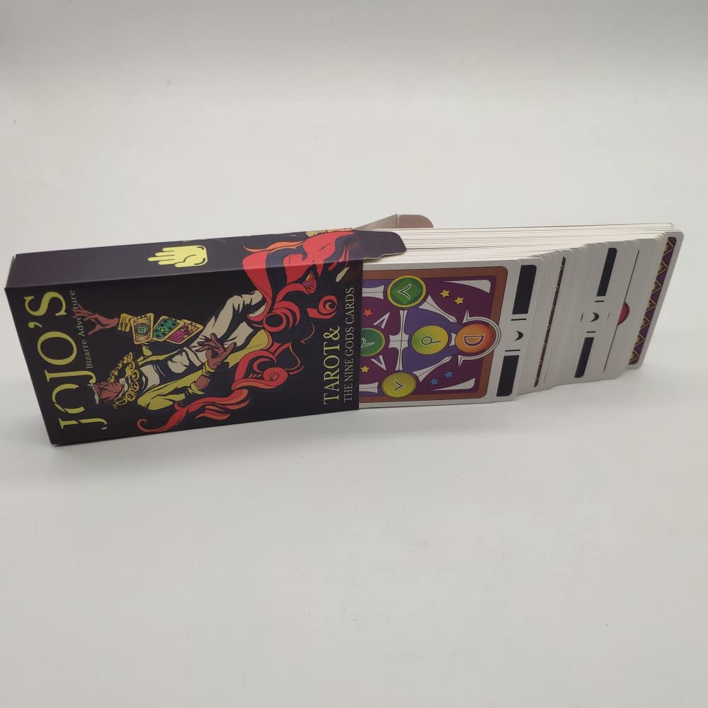Adventure Anime Tarot, 31 JoJo Anime Tarot Cards JoJo Bizarre Adventure Board Game Divination Entertainment Party Board Game