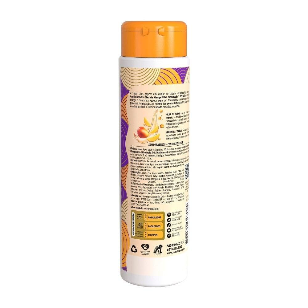 Linha Tratamento (SOS Cachos) Salon Line - Condicionador 300 Ml - (Salon Line Treatment (SOS Curls) Collection - Conditioner 10.14 Fl Oz