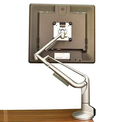 Lumen MA-GS104SV Monitor Arm (360° Rotation, Gas Pressure), Can be Mounted Up to 16.5 lbs (7.5 kg)