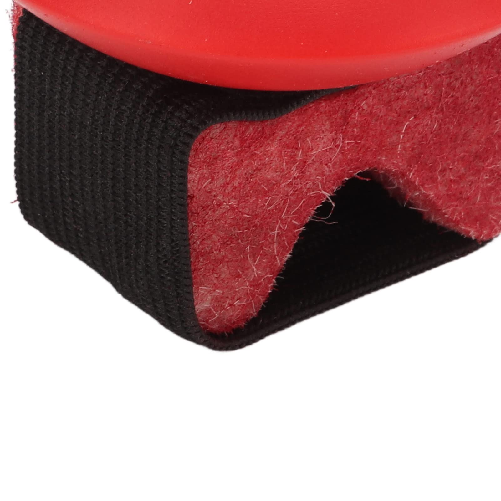 African Drum Finger Rattle, Simple African Drum Finger Shaker Fun Plastic and Sponge Innovative Increase Rhythm for Performance(Red)