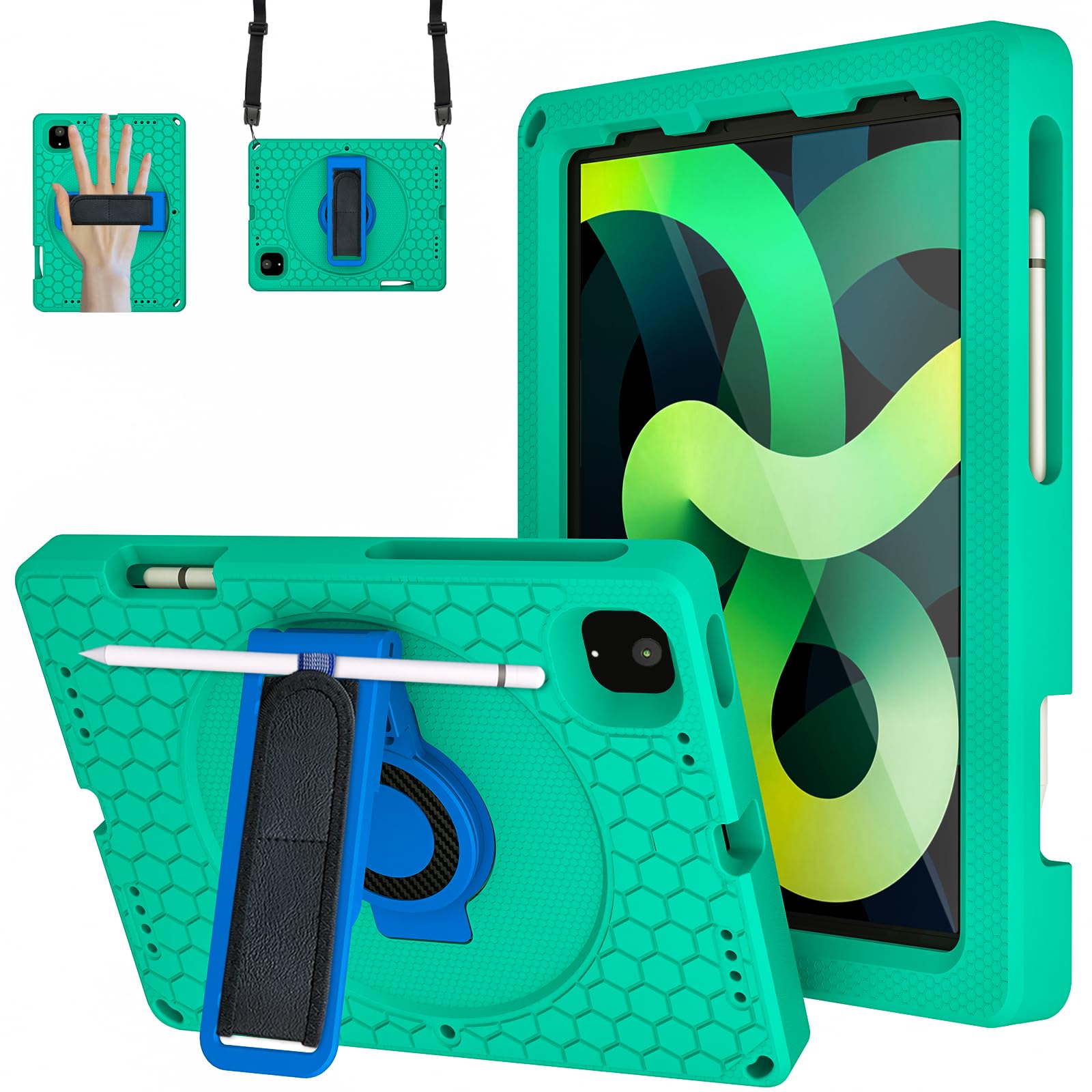 AGROMI Protective Case 11 Inch with Pencil Holder Black