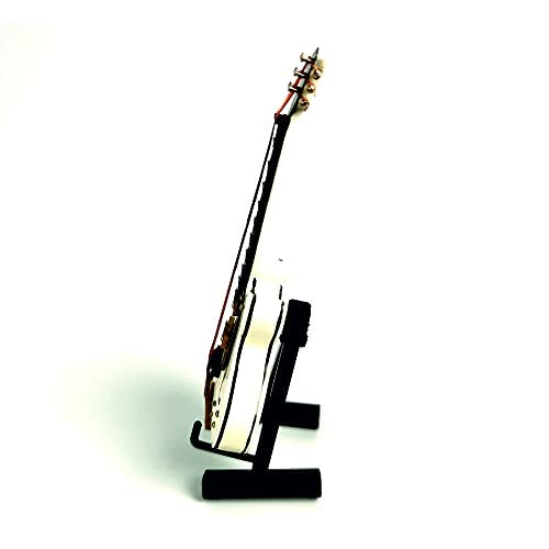 ALANO Electric Guitar Ornaments Musical Instrument Mini Guitar with Stand (10cm)