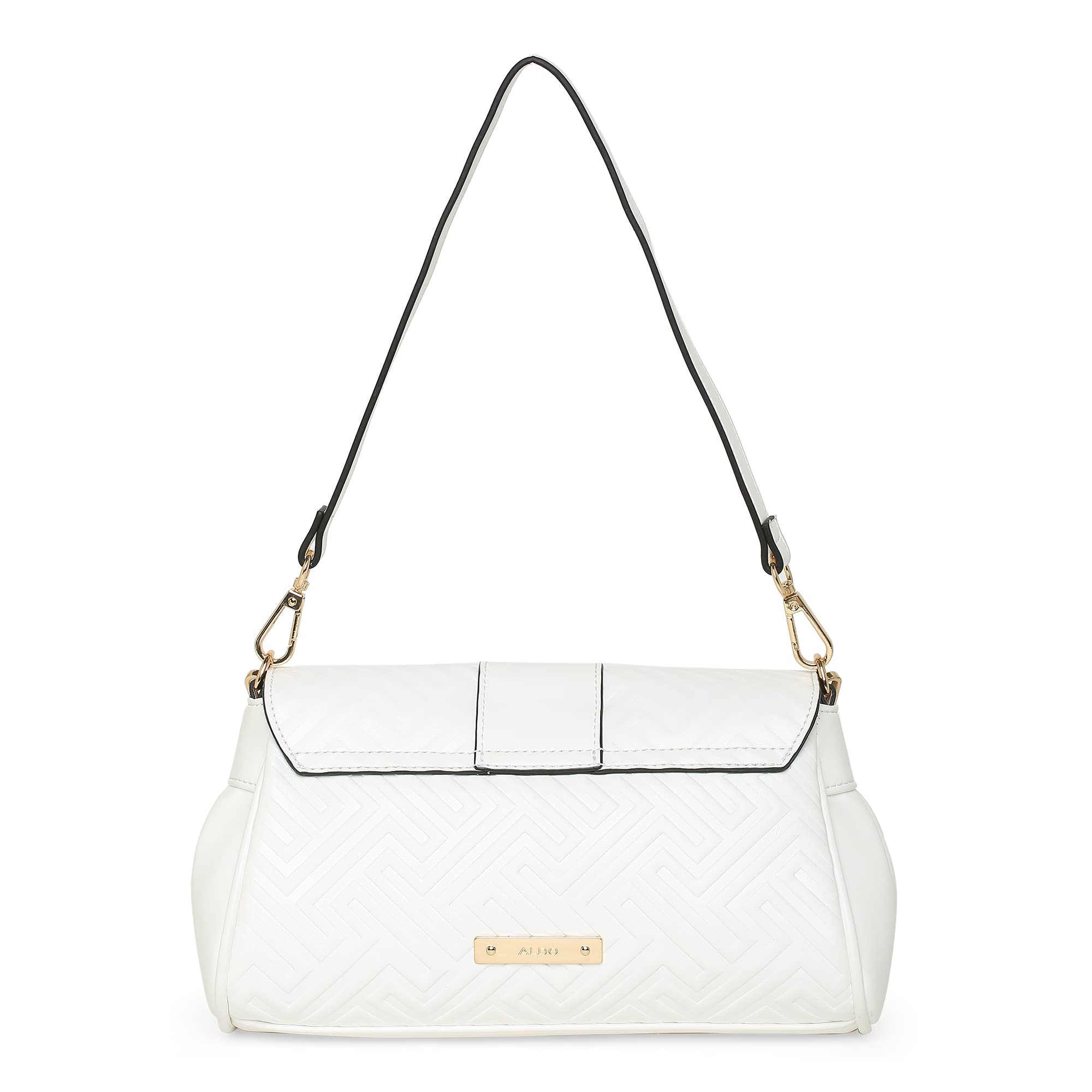 ALDO Women's Alaennor Shoulder Bag, White