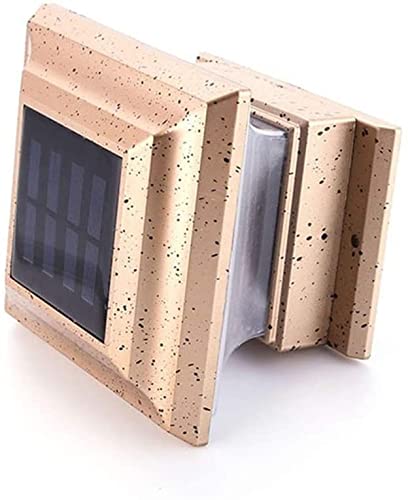 Solar Post Lamp Die-cast Light Solar LED Post Lamp Patio Lights Outdoor Waterproof Villa Garden European Courtyard Pillar Lamp Home Courtyard Pier Lights Pathway Illumination