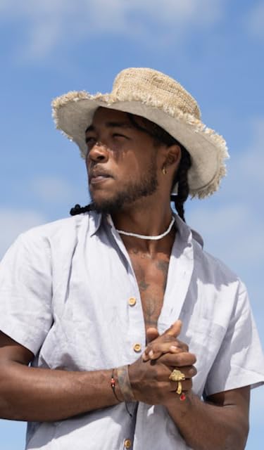 Asatre Hemp Hat - Hemp Sun Hat, Festival Hat, Hemp Sun Hat, Wide Brim Farmers Hat, Summer Hippie Hemp Hat, Packable Natural Sun Hat