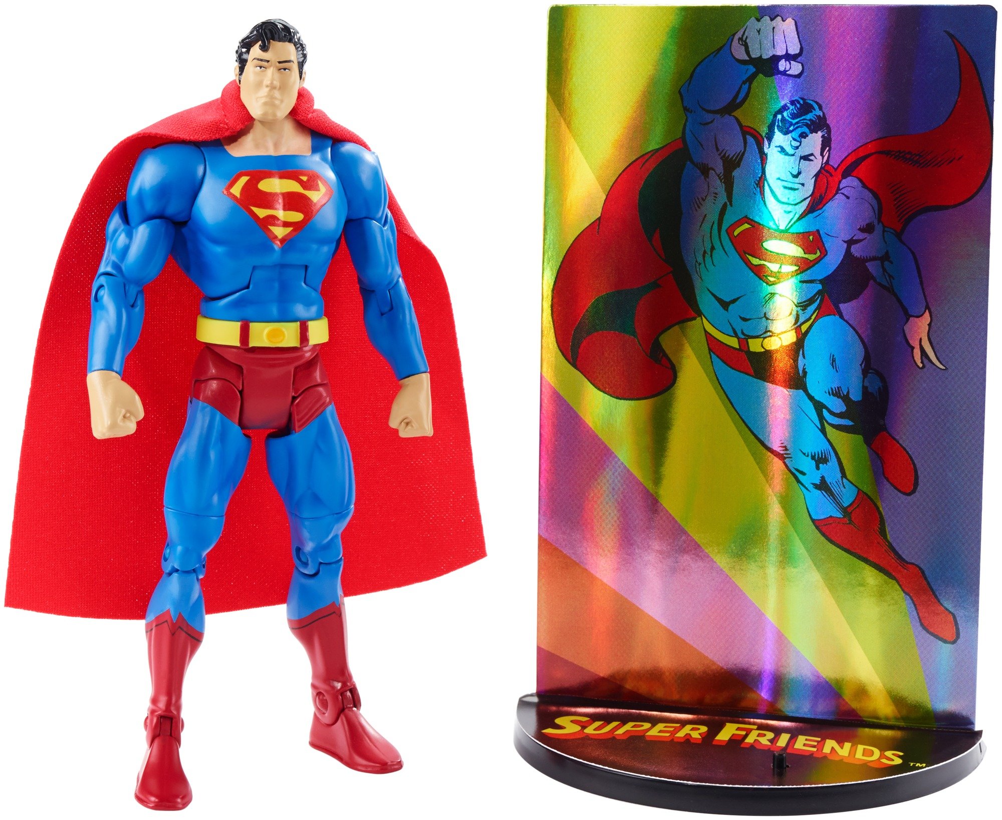 DC Super Friend Multiverse Super Friends! Superman Action Figure, 6"