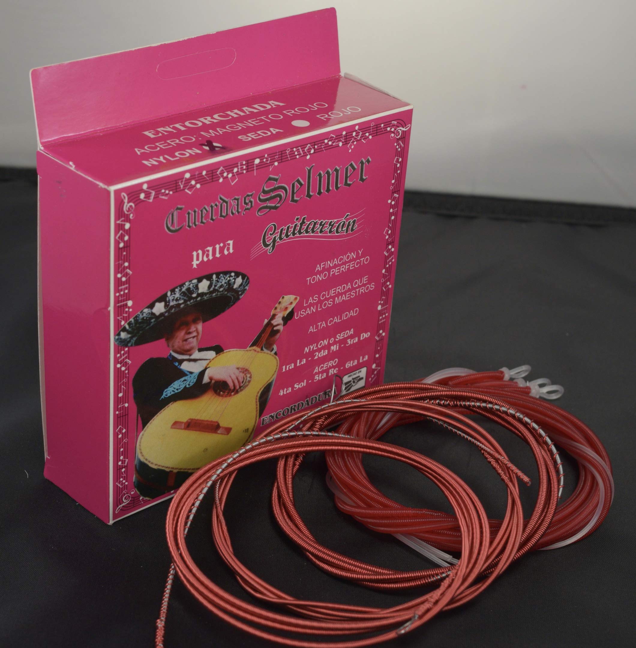 Cuerdas para Guitarron Selmer Colors (Red)