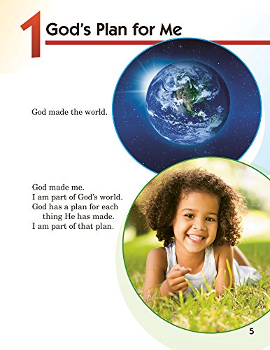 God's World K5 - Abeka 5 Year Old Kindergarten Science Student Text Book