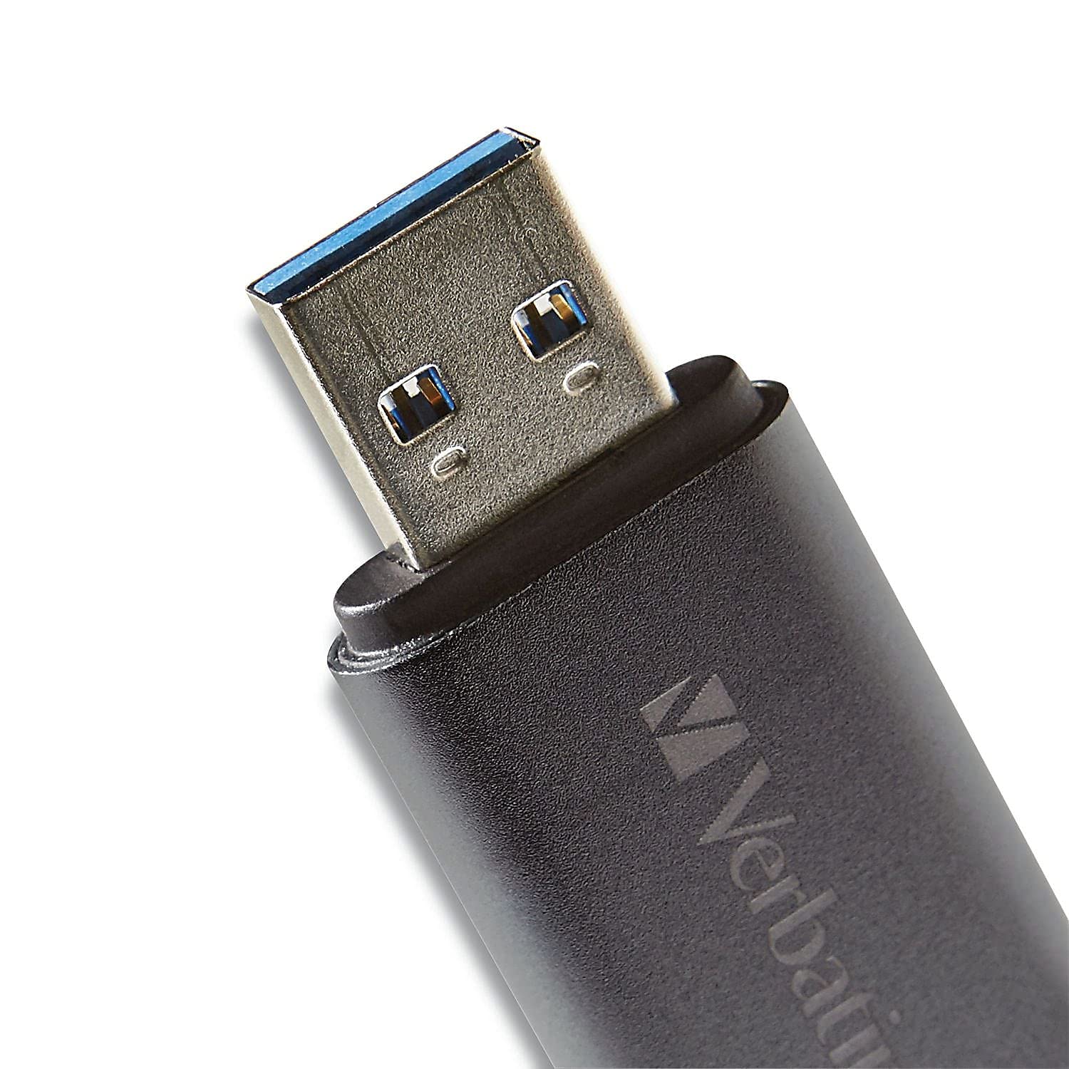 Verbatim 49301 Store-N-Go Dual USB 3.0 Flash Drive, 64GB, Graphite