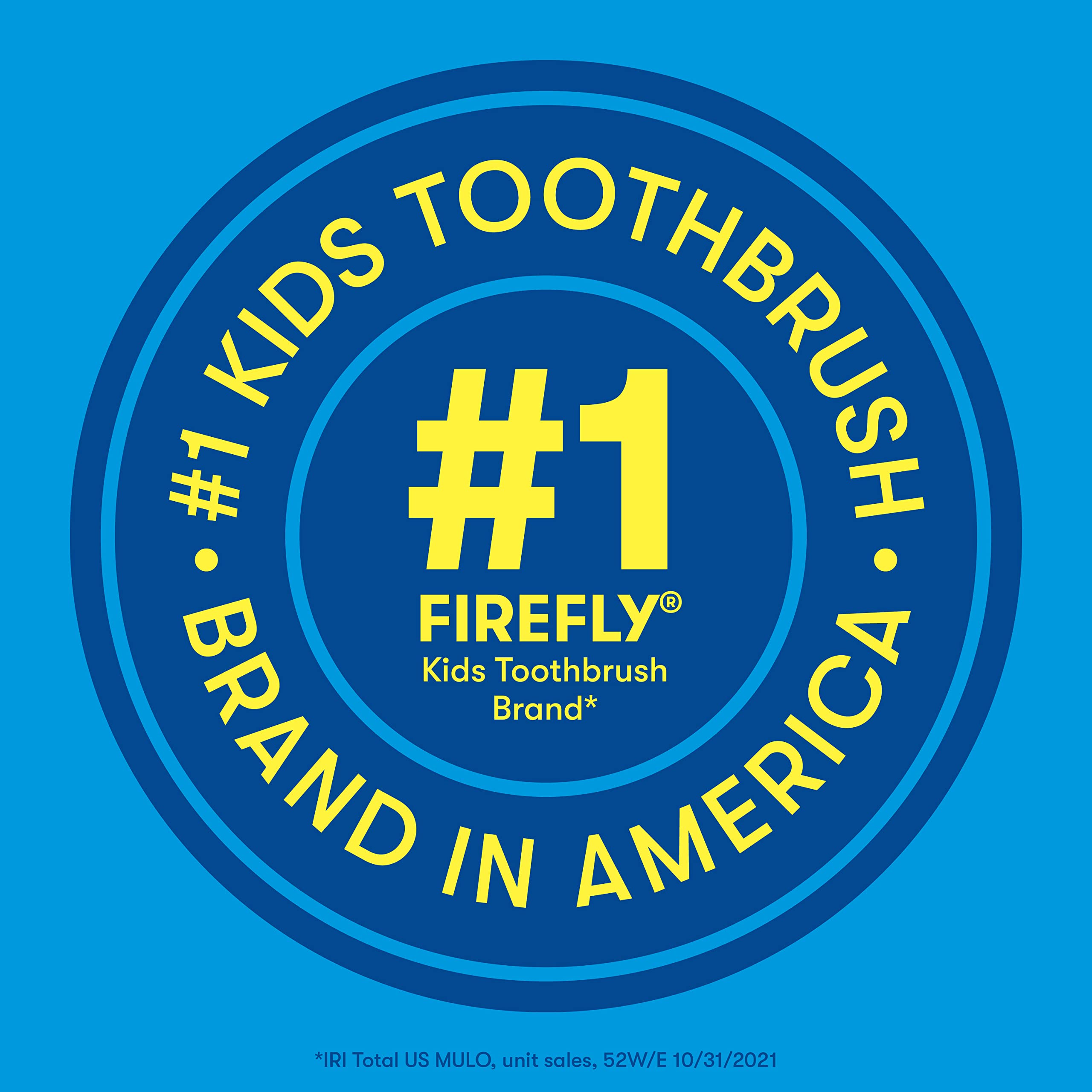 Firefly LightUp Timer Toothbrush with Suction Cup 2 ea (color may vary)