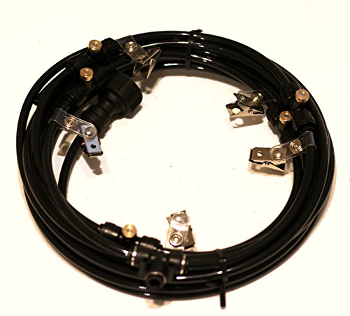 AZCOOLMIST Misting Fan Ring 12" 4 Nozzle Made in USA