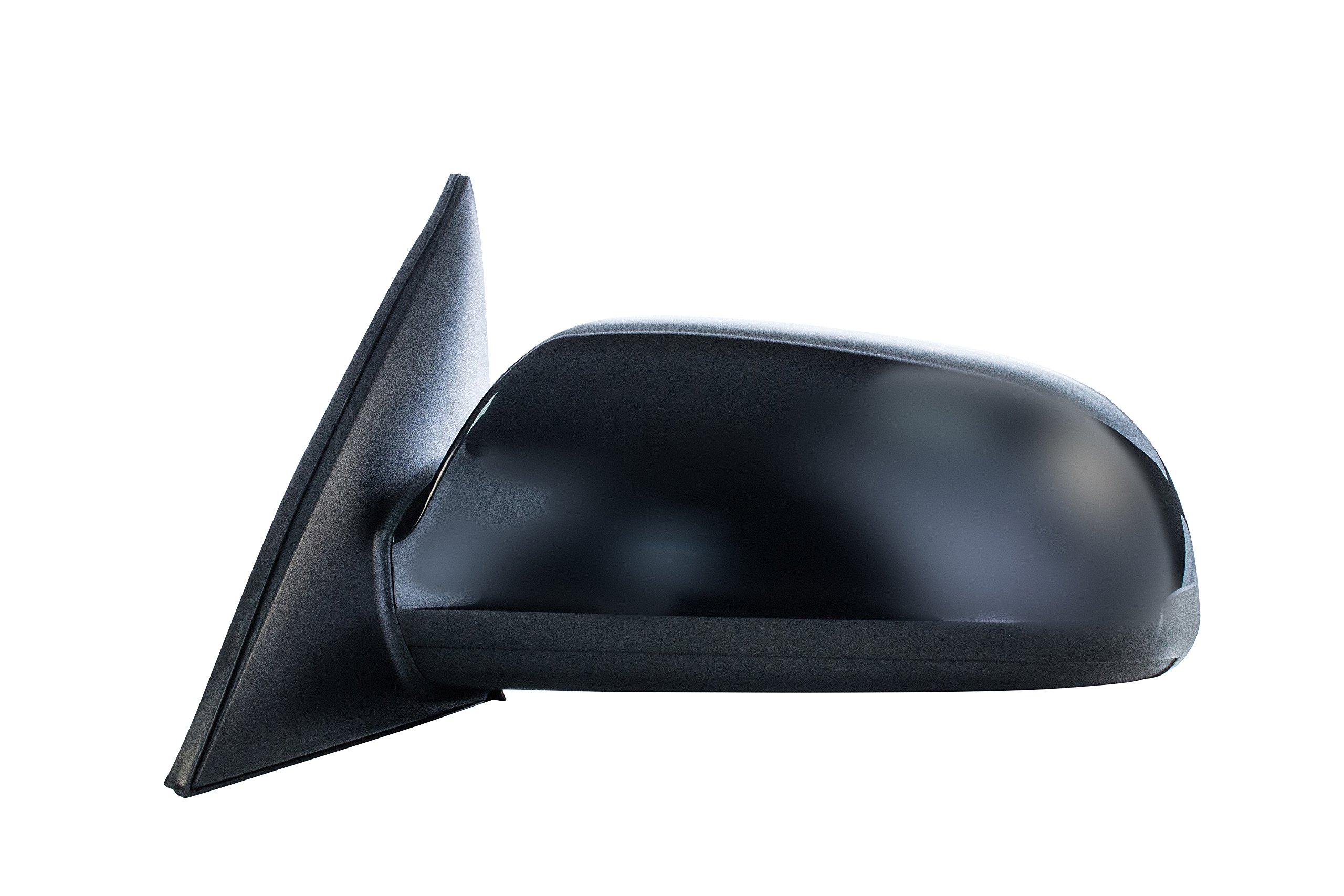 Dependable Direct Driver Side Mirror for (2006 2007 2008 2009 2010) Hyundai Sonata Unpainted Heated Power Operated Right Outside Rear View Replacement Door Mirror - Parts Link #: HY1320149