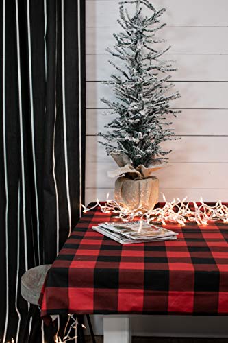 Premier Prints Buffalo Check Red/Black, Fabric by the Yard