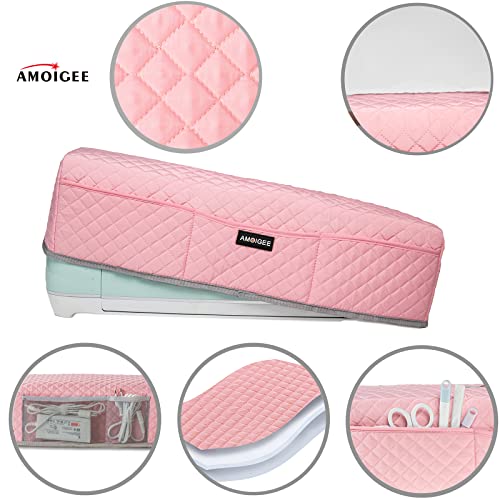 Dust Cover for Cricut Explore Air 2, Cricut Maker,Cricut Explore 3,Cricut Maker, Maker Cover With Pockets for Cricut Accessories and Supplies