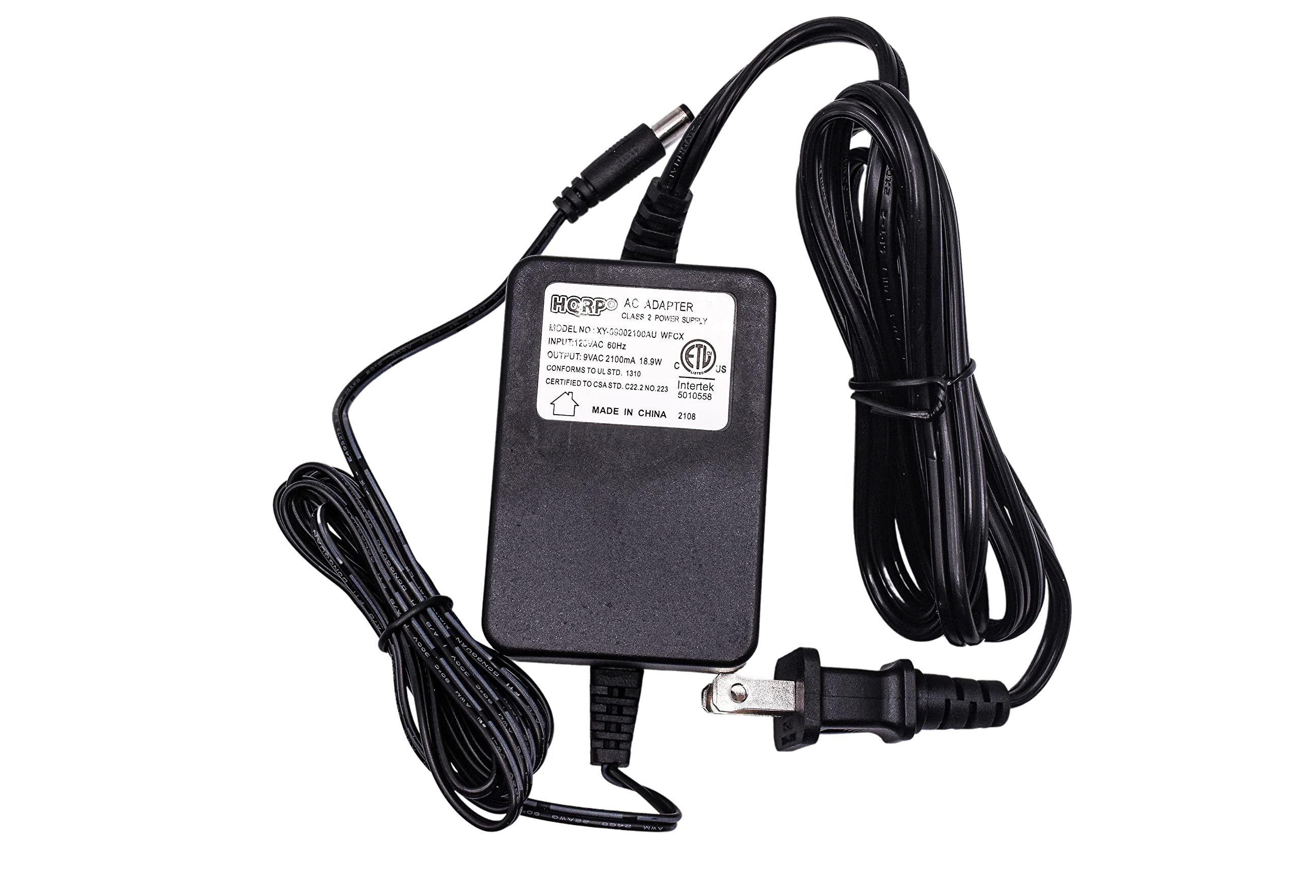 HQRP 9-Volt AC Adapter Compatible with Line 6 PX-2 PX-2g Stompbox Modelers (DL4, MM4, DM4, AM4, FM4), M9, M13, POD Series, POD XT Series, POD X3 Series 98-030-0042-05 Power Supply Cord Line6