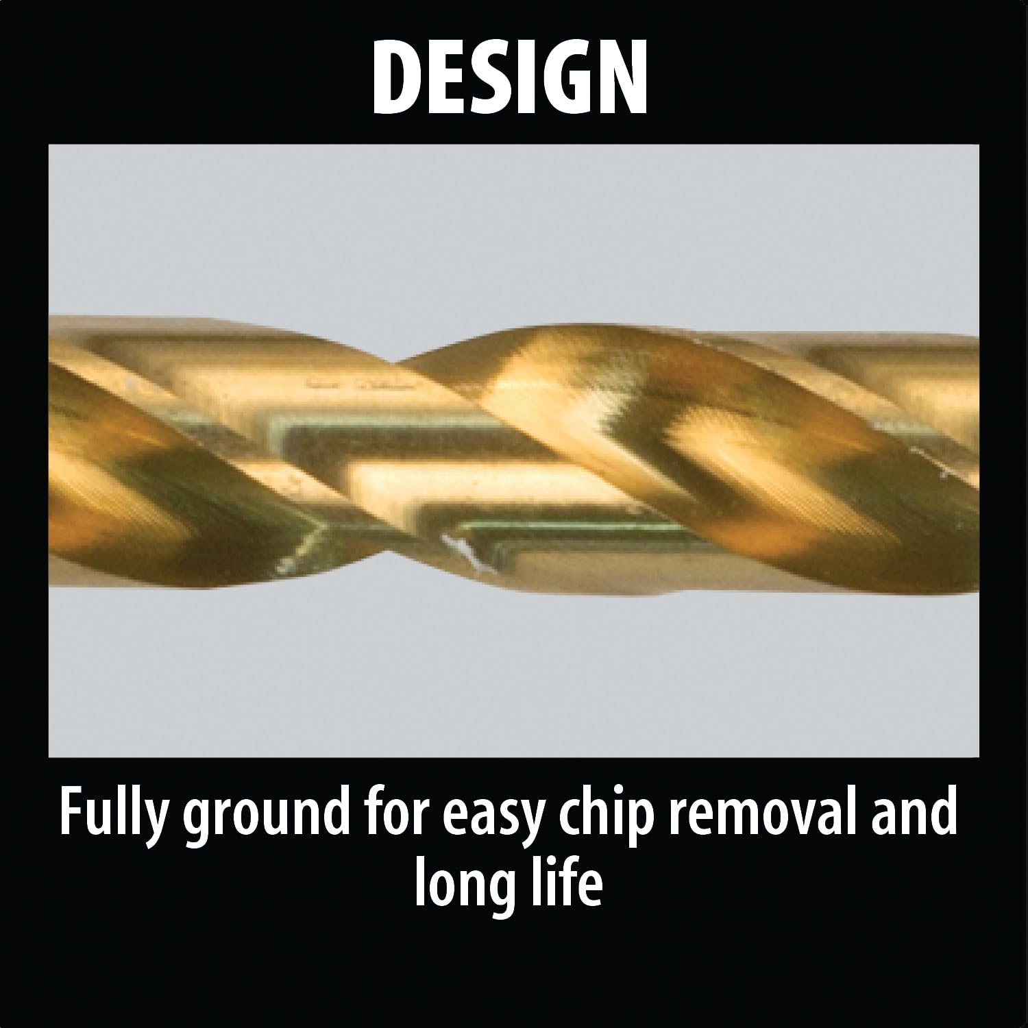 Makita D-23765 Masonry and Metal Drill Bit Set (5 Piece), 1/4"
